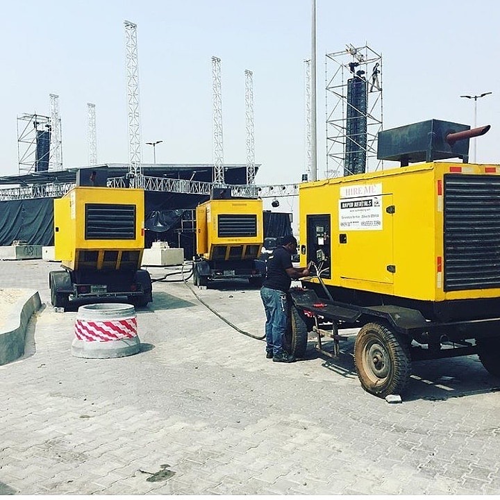 Rapid Rentals - Your Reliable Generator Rental Solution in Nigeria